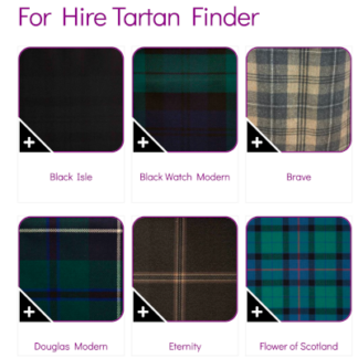 For Hire Tartan Finder - The Kilt Company